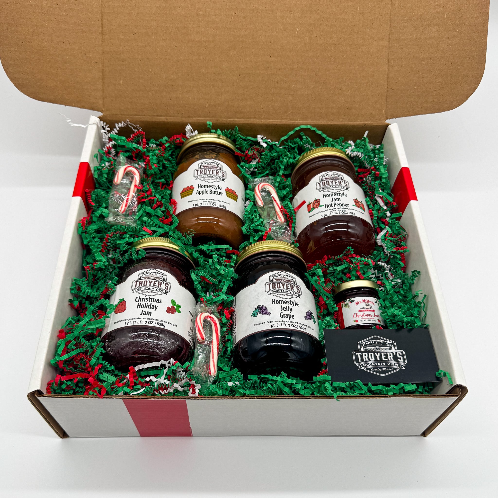 Troyer's Jam Sampler Box - Troyer's Mountain View Country Market