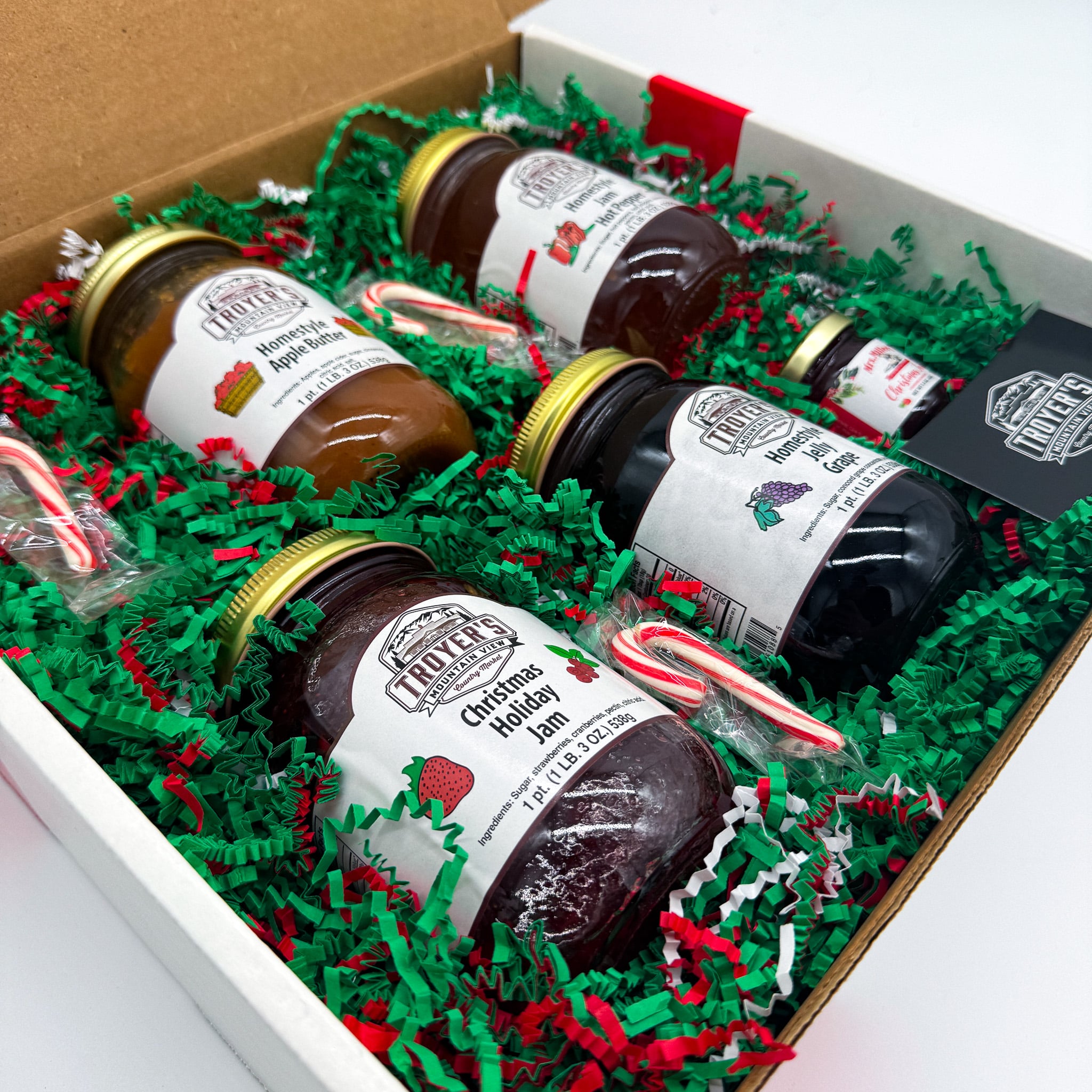 Troyer's Jam Sampler Box - Troyer's Mountain View Country Market